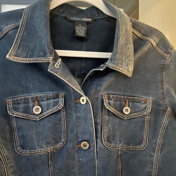 French Cuff | Jackets & Coats | Jean Jacket | Poshmark
